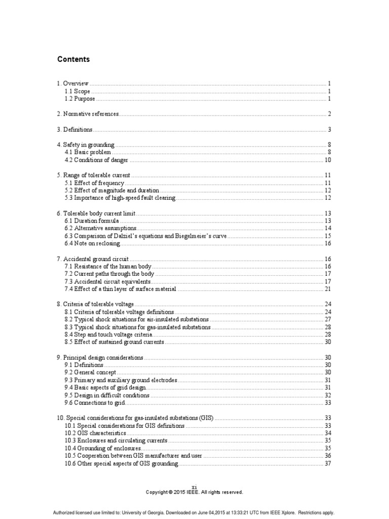 IEEE 80 - Guide For Safety in AC Substation Grounding2013 - Part7 | PDF ...