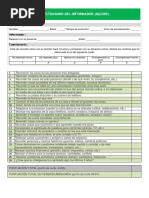 Test de Isaacs | PDF