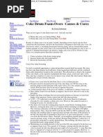 Cocaine Extraction From Coca Leaves | PDF | Sulfuric Acid | Filtration