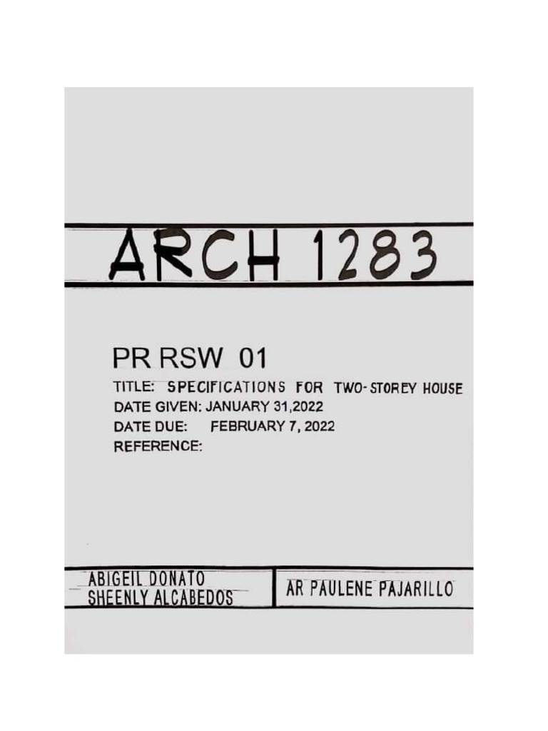 PR RSW 1 | PDF