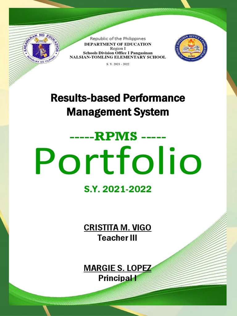 Green Template Rpms 2022 Latest | PDF