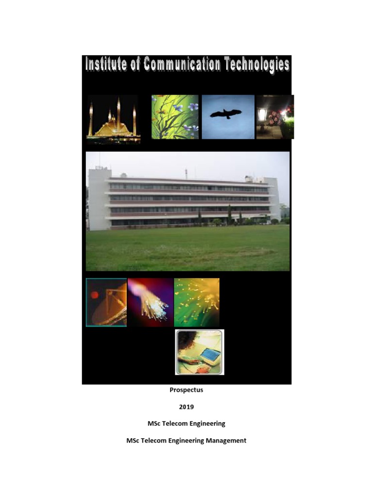 Prospectus 2019 MSC Telecom Engineering MSC Telecom Engineering ...