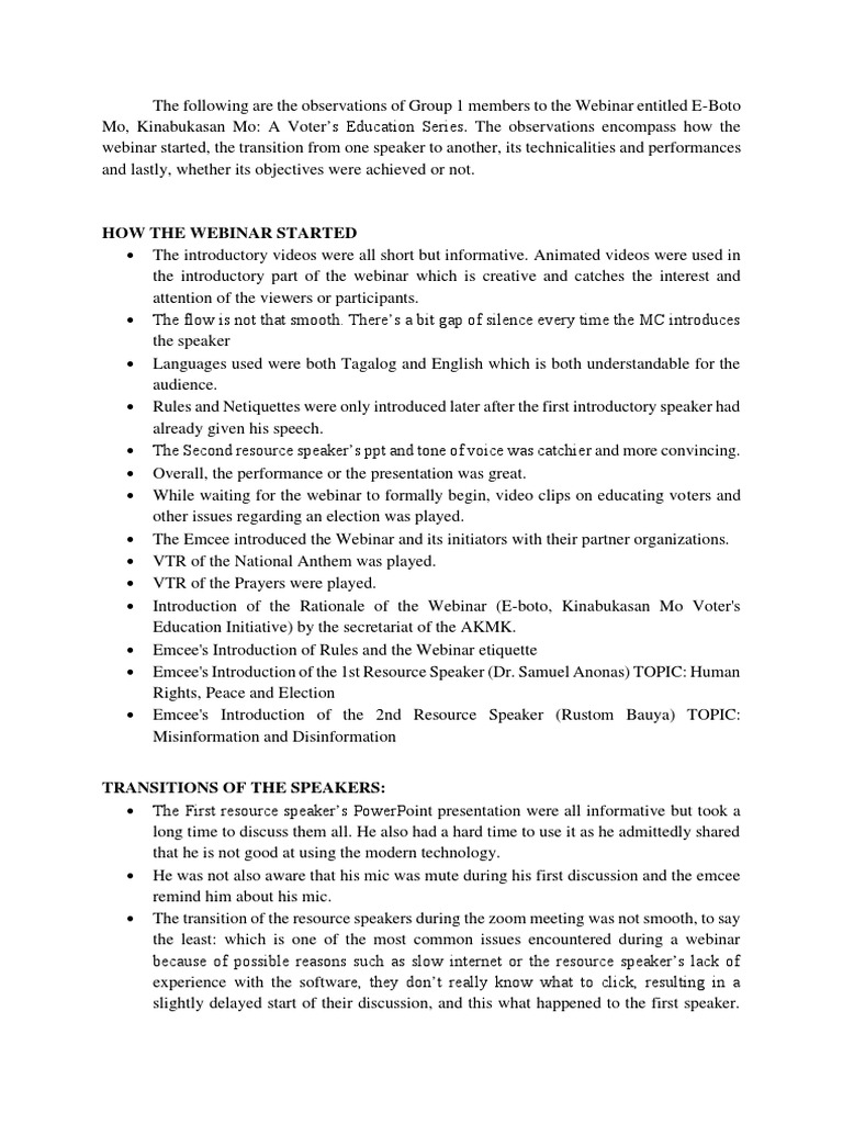 Group 1 - Learning Activity Tasks | PDF | News | Experience