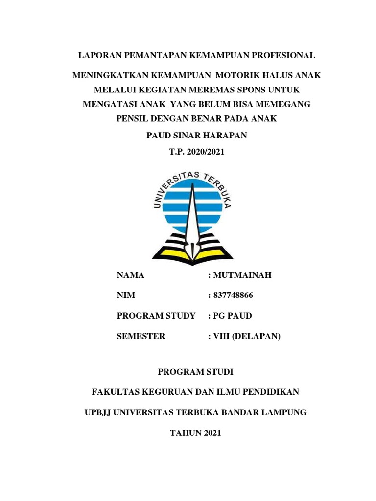 Laporan PKP Mutmainah | PDF