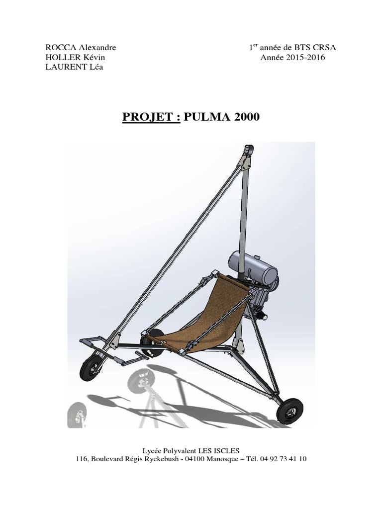 Pulma 2000 Project Manual | PDF | Transport | Biens manufacturés