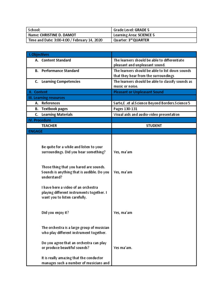 Classifying Sounds as Pleasant or Unpleasant: A Lesson on ...