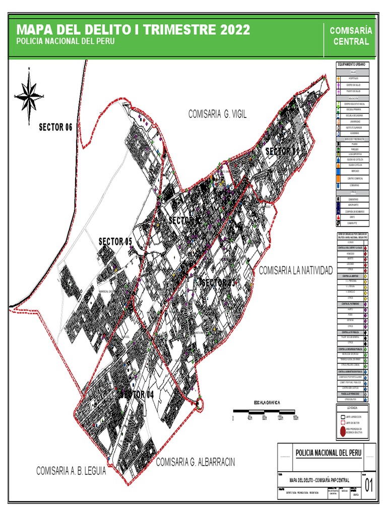 Mapa Del Delito I Trimestre 2022 | PDF