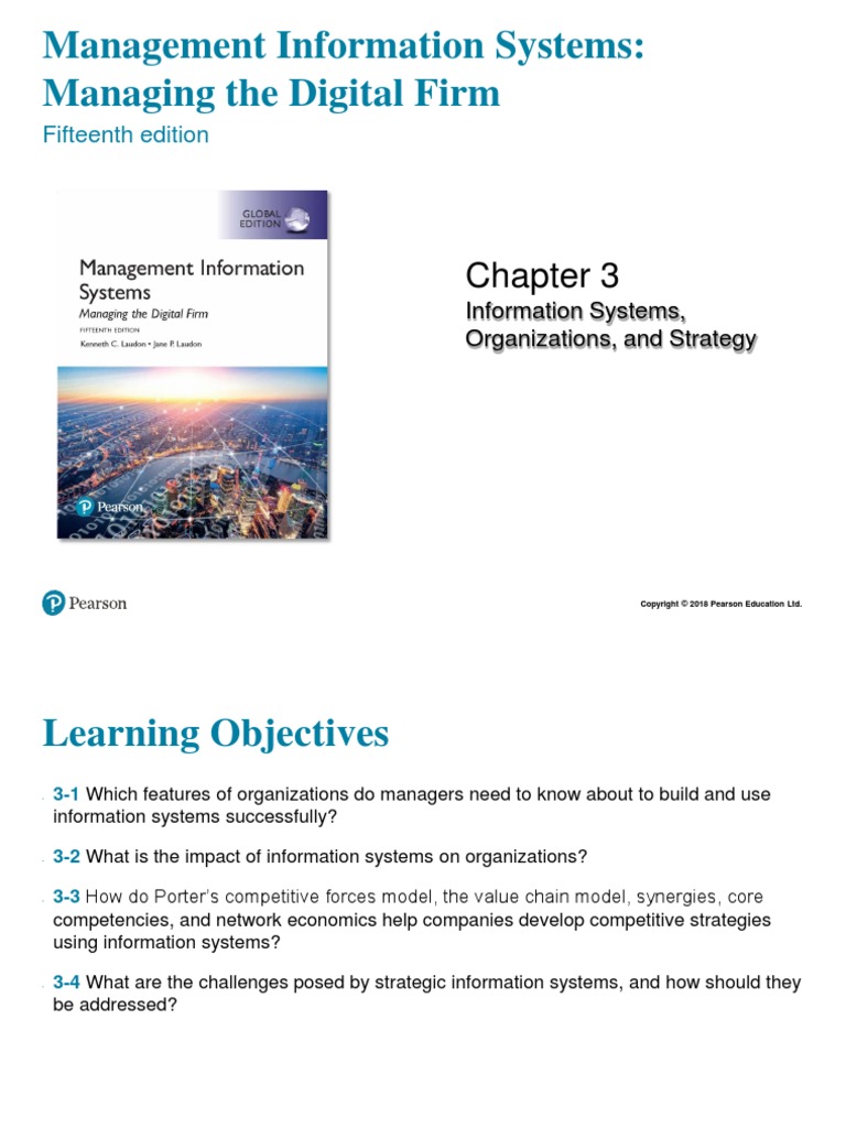 Management Information Systems: Managing The Digital Firm: Fifteenth Edition | PDF | Internet Of ...