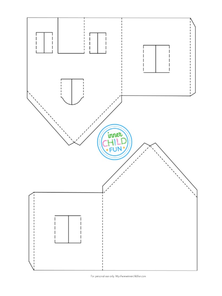 Printable House Template | PDF