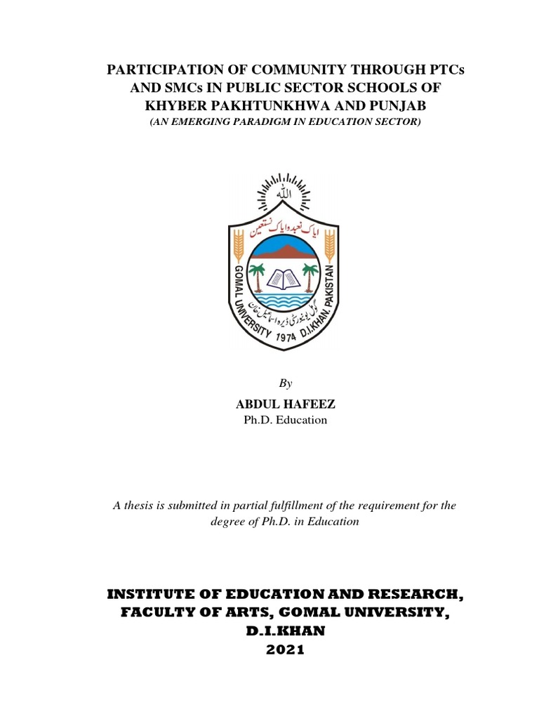 School Management Committee | PDF