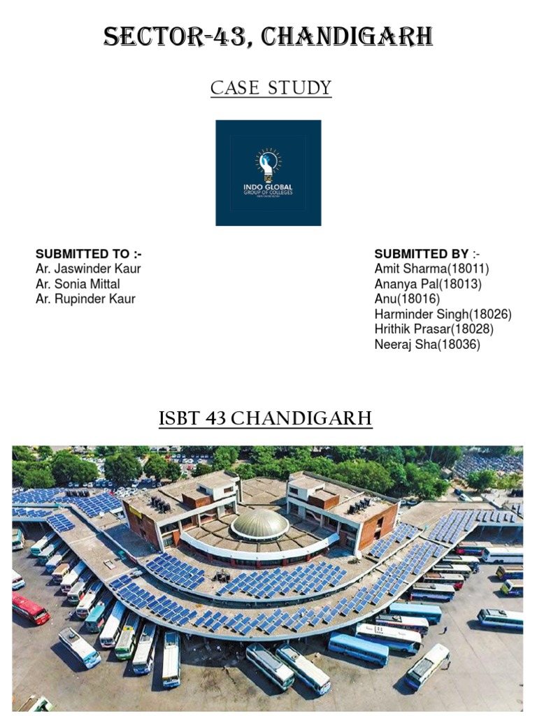Sector 43 Case Study | PDF | Transport