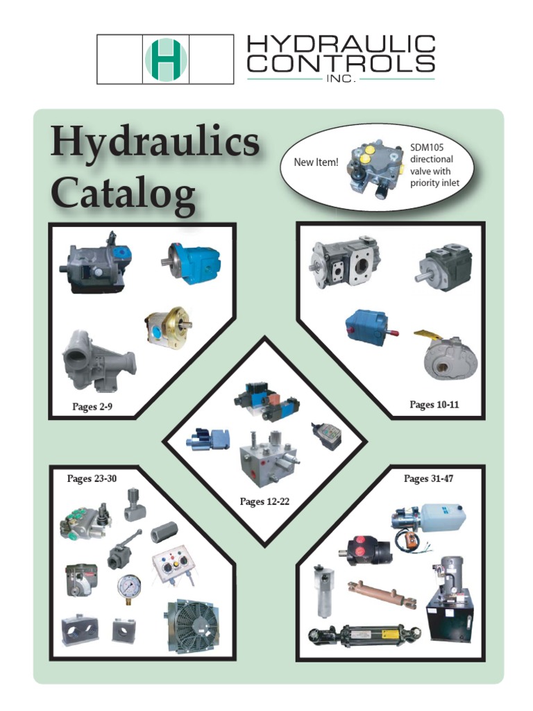 Cat Hci Hydraulics | PDF | Valve | Pump