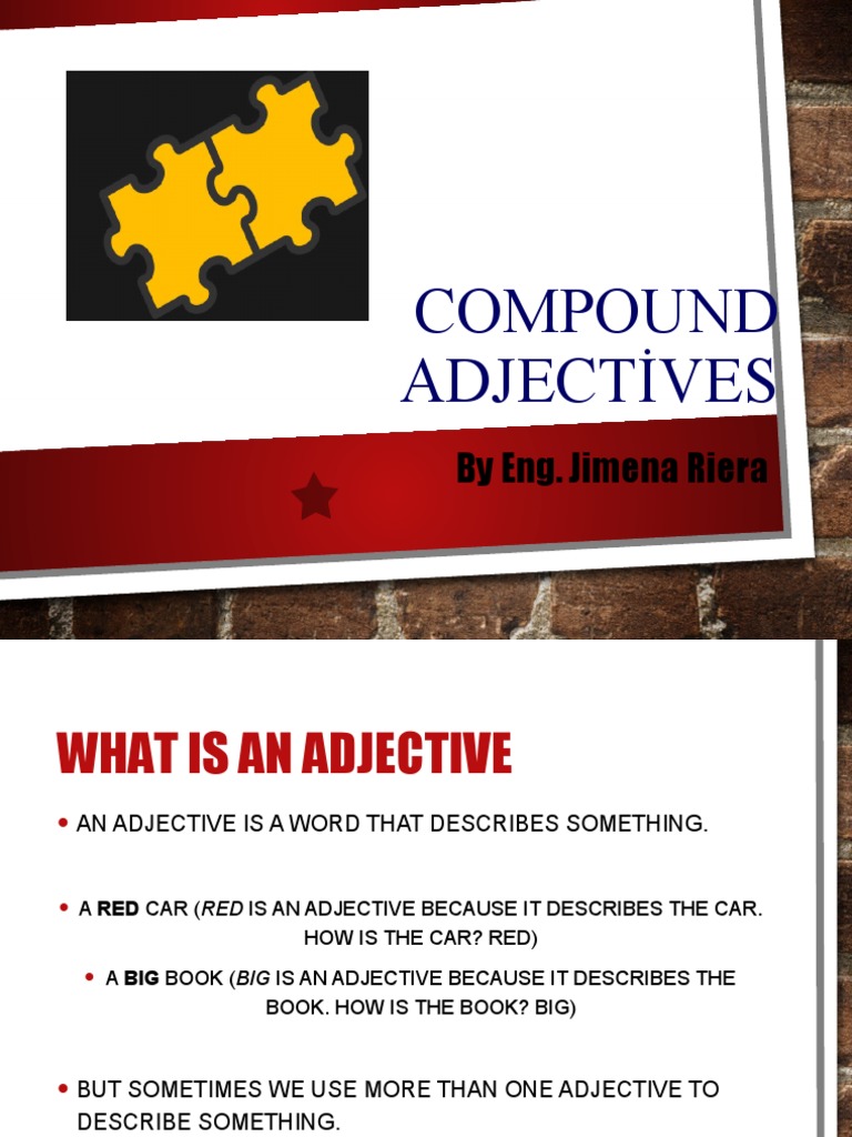 Understanding Compound Adjectives | PDF | Adjective | Morphology