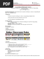 Detailed Lesson Plan in Mathematics 2 Solves Routine and Non-Routine ...
