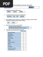 2 Encuesta Sobre Los Hábitos de Lectura | PDF | Comprensión lectora ...