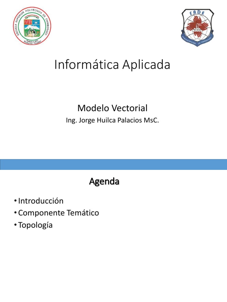 2.1 Modelo Vectorial | PDF | Sistema de información geográfica | Topología
