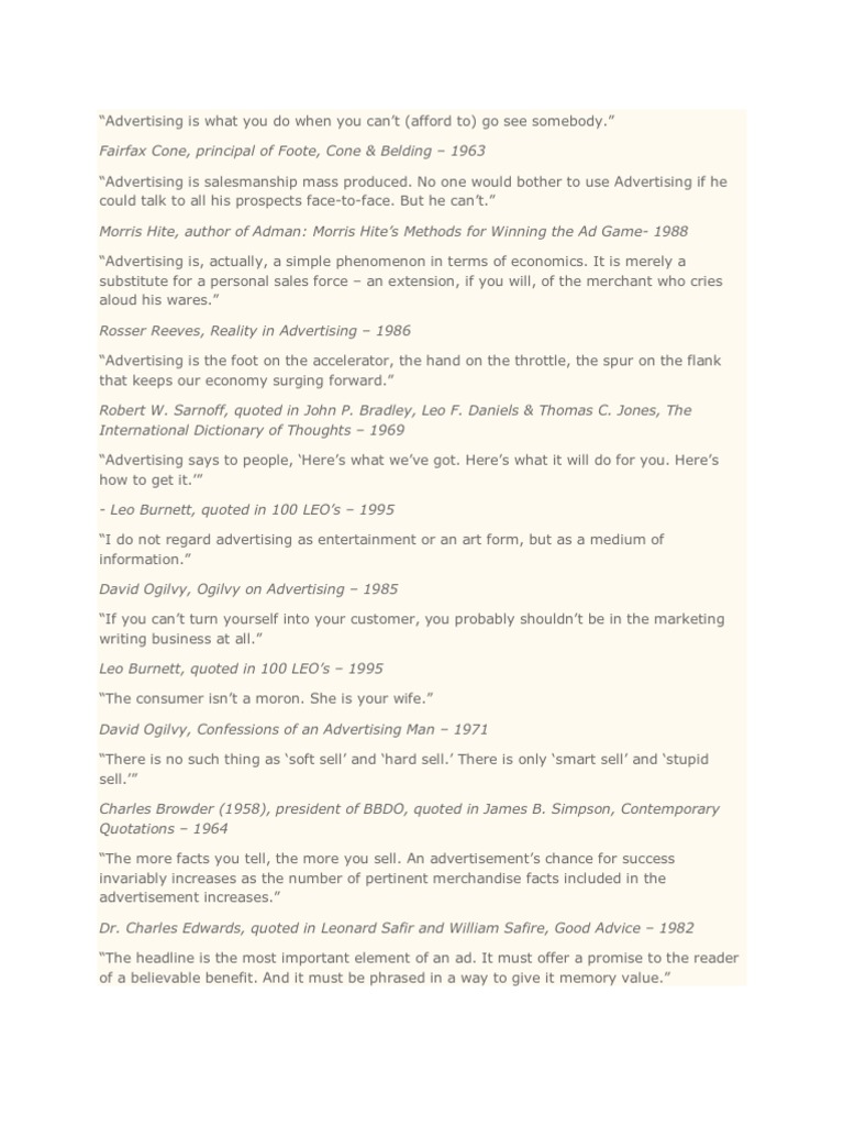 Moti Quotes | PDF | Advertising | Sales