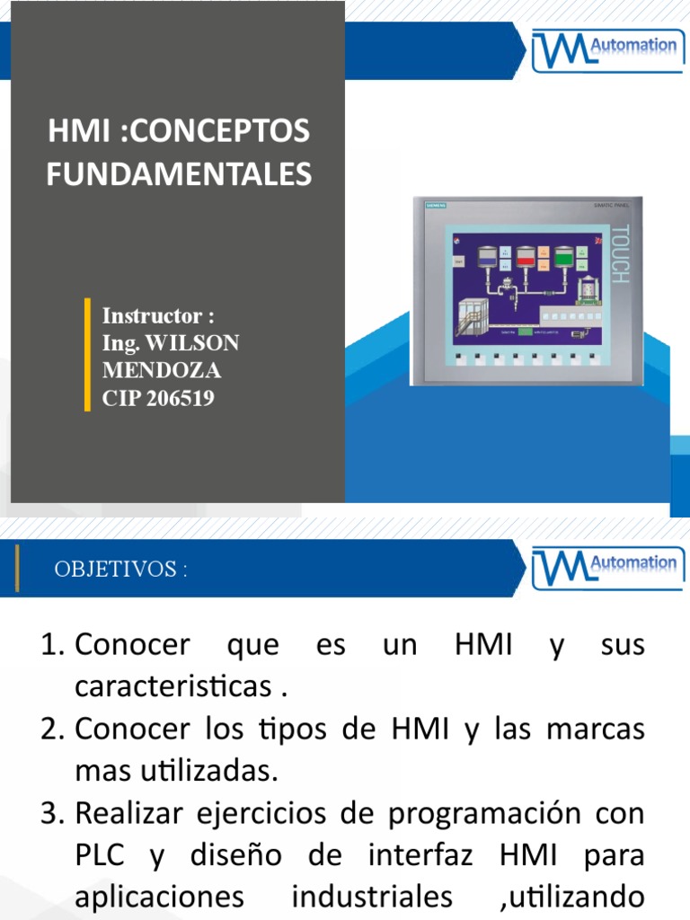 HMI Basico | PDF | Scada | Ciencias de la Computación