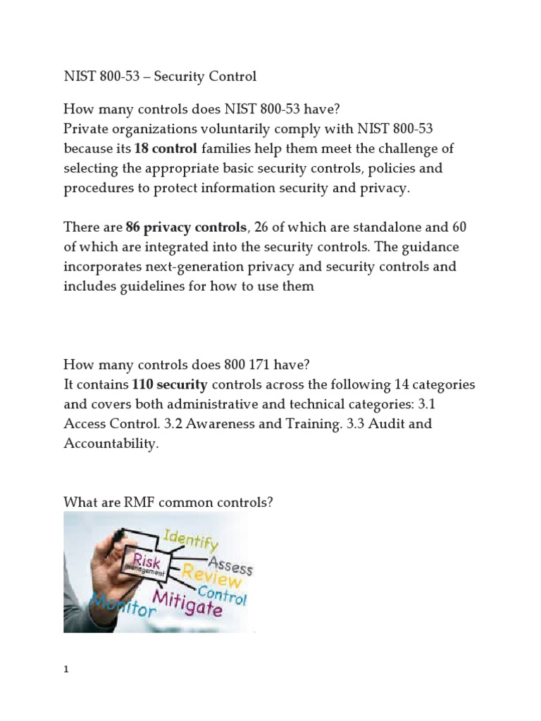 NIST 800-53 - Security Control | PDF | Secure Communication | Security
