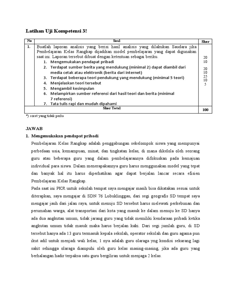 PKR Tugas 3 Reall | PDF