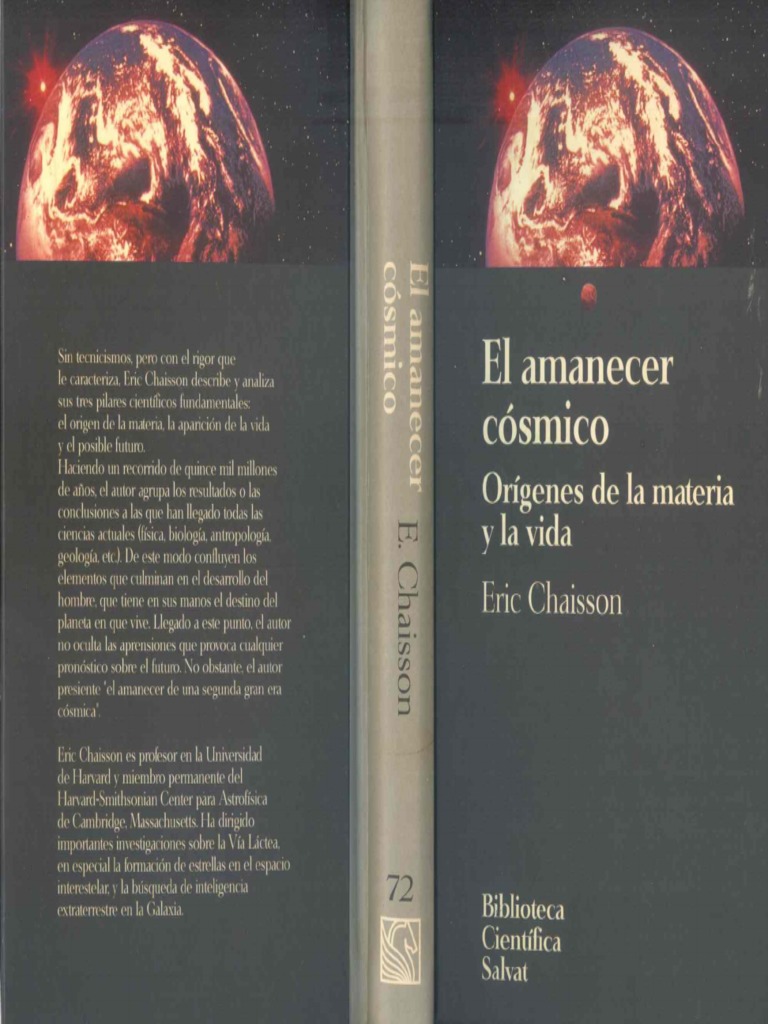 El Amanecer Cósmico (Eric Chaisson) | PDF