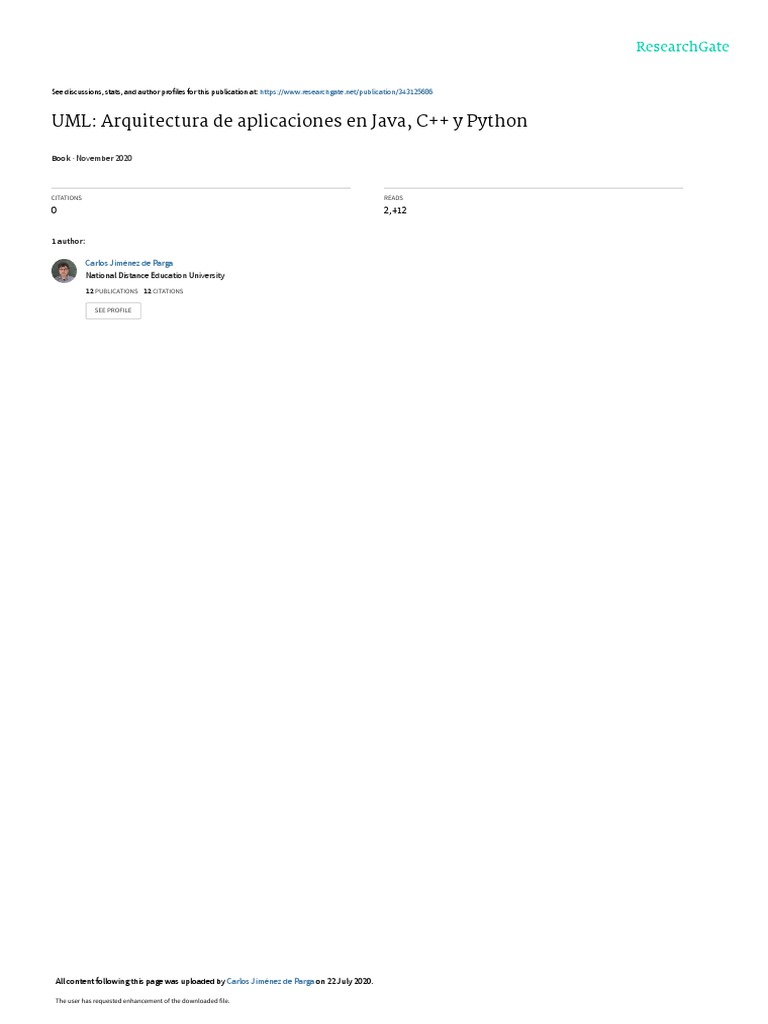 UML para Desarrolladores y Estudiantes | PDF | Lenguaje de modelado ...