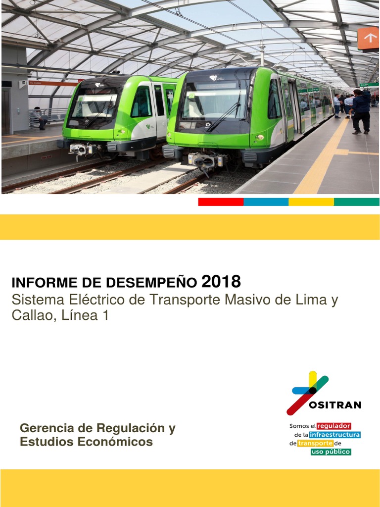 Línea Uno de Metro de Lima | PDF | Transporte | Transporte ferroviario