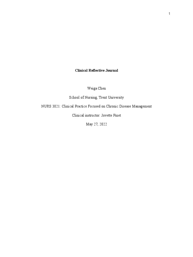 Reflection on Medication Error Incident | PDF | Self-Improvement