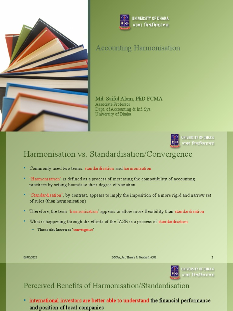 Accounting Harmonisation Efforts | PDF | Accounting | International ...
