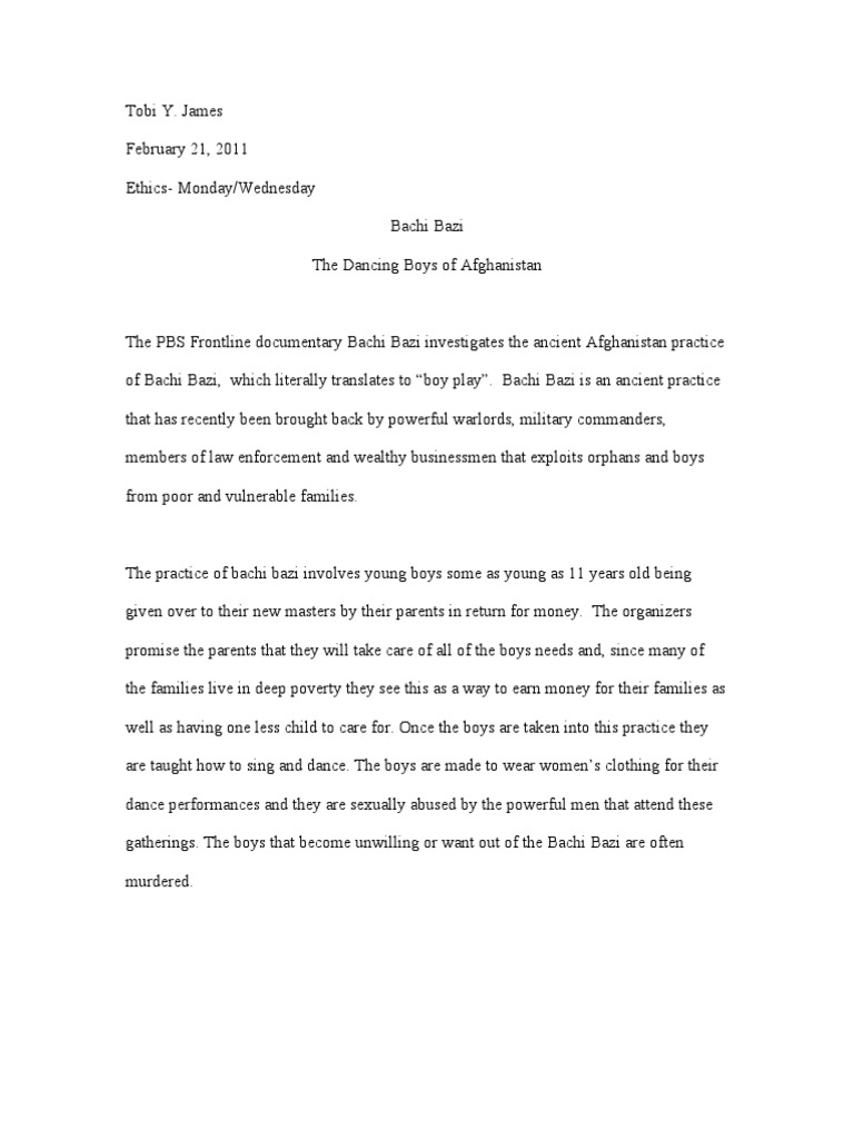 Bazi Bachi | PDF | Social Science