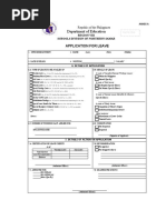 CS Form No. 6 Revised 2020 Application For Leave | PDF