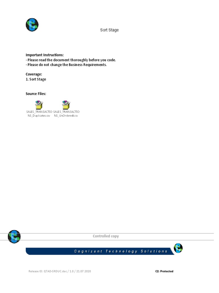 Important Instructions:: Sort Stage | PDF | Computing | Computer ...