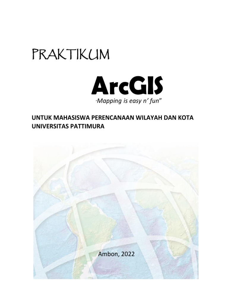 Modul ArcGIS DASAR 2022 | PDF