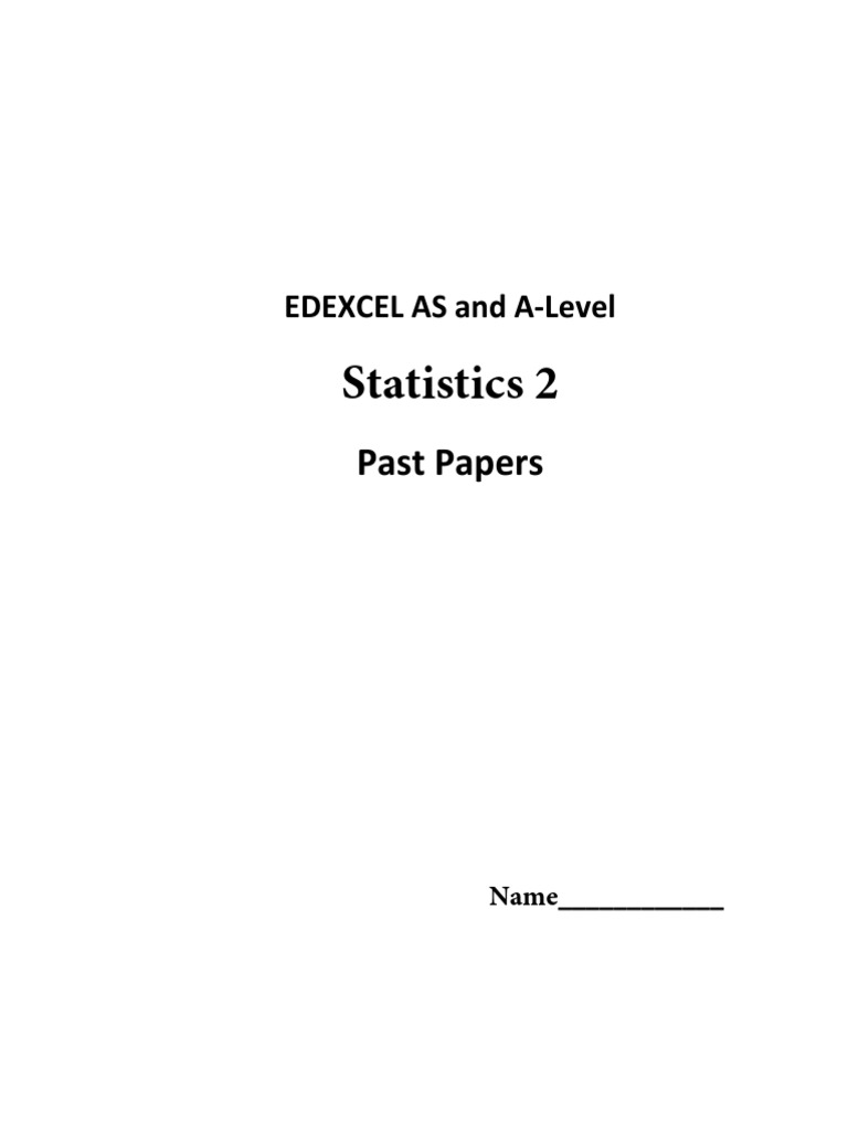S2 Pastpapers Updated | PDF | Probability Distribution | Probability ...