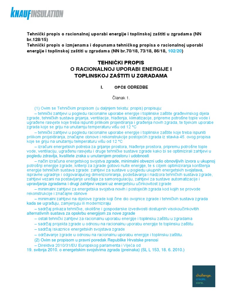 Tehnicki Propis | PDF