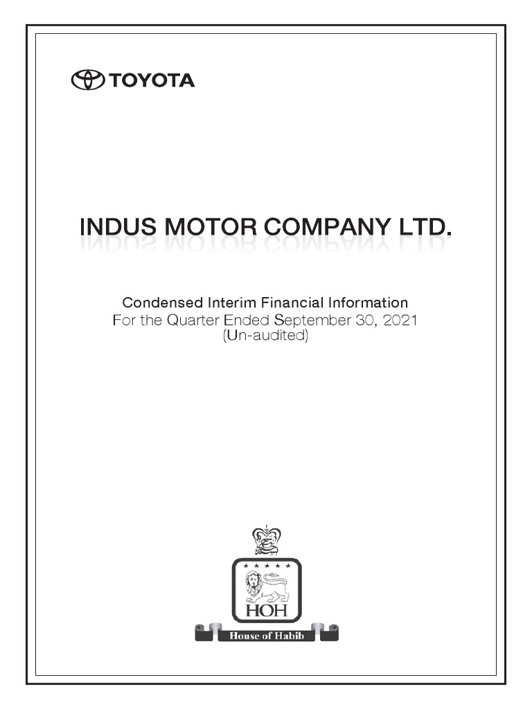 IMC Financial Statements 1Q 2021 28 10 2021 | PDF | Investing ...