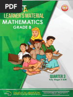 Mathematics G10: Quarter 2 | PDF | Circle | Polynomial