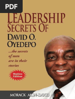Understanding Vision - David O. Oyedepo | PDF | Revelation | Prophet