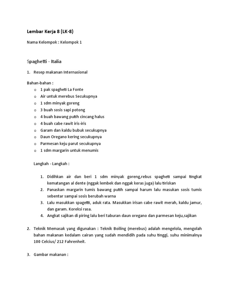 Makanan Internasional-WPS Office | PDF