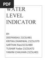 Automatic Water Tap Project | PDF