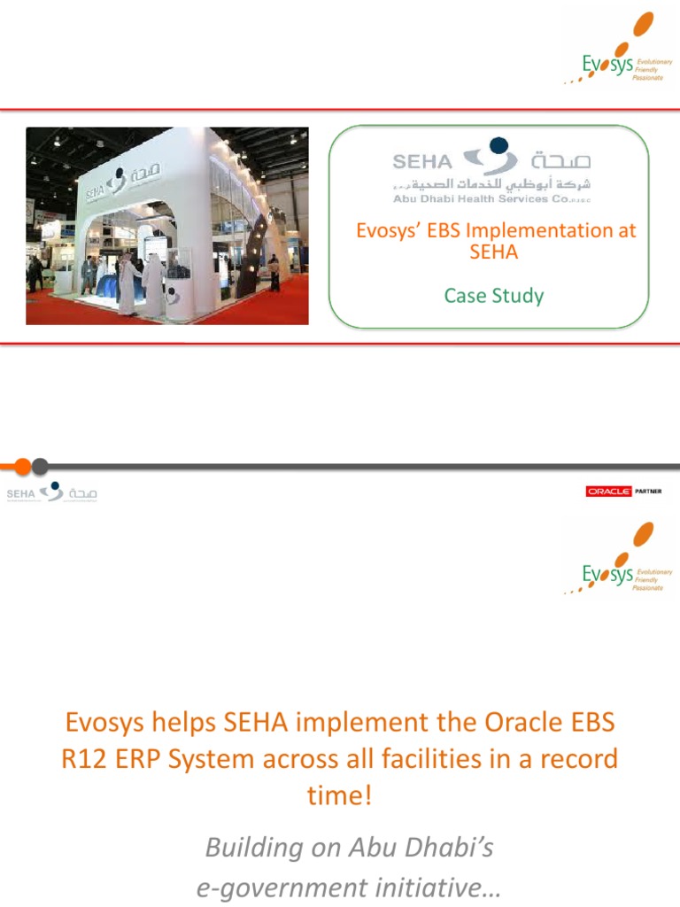 Oracle EBS Implementation SEHA Case Study | PDF | Health Care | Enterprise Resource Planning