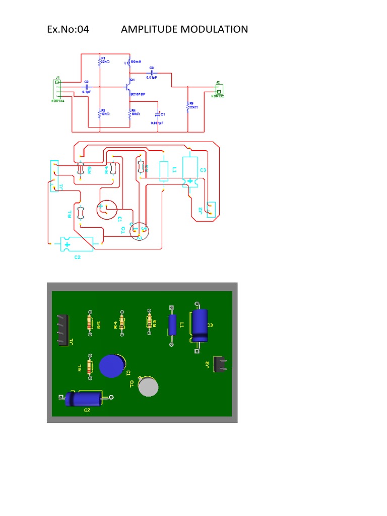 Circuit Design and Analysis of an Amplitude Modulation Transmitter ...