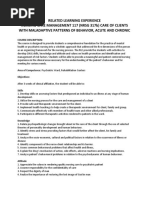 Annex A.1 Sample RLE Learning Plans | PDF | Nursing | Rubric (Academic)