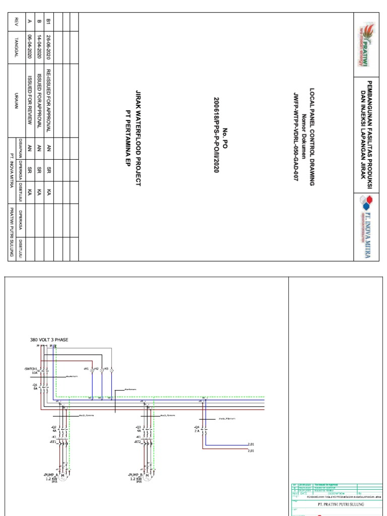 Local Panel Control Drawing Approval | PDF