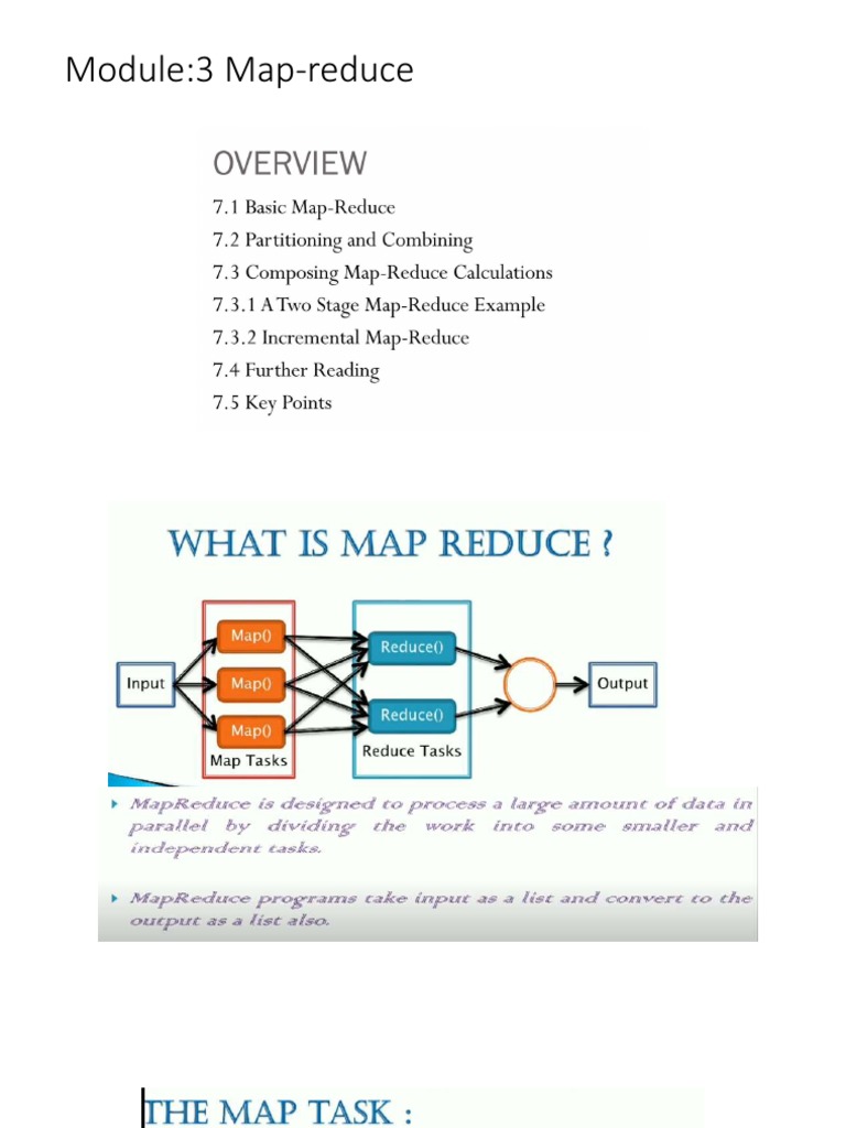 NOSQL Module-3 | PDF | Map Reduce | Databases