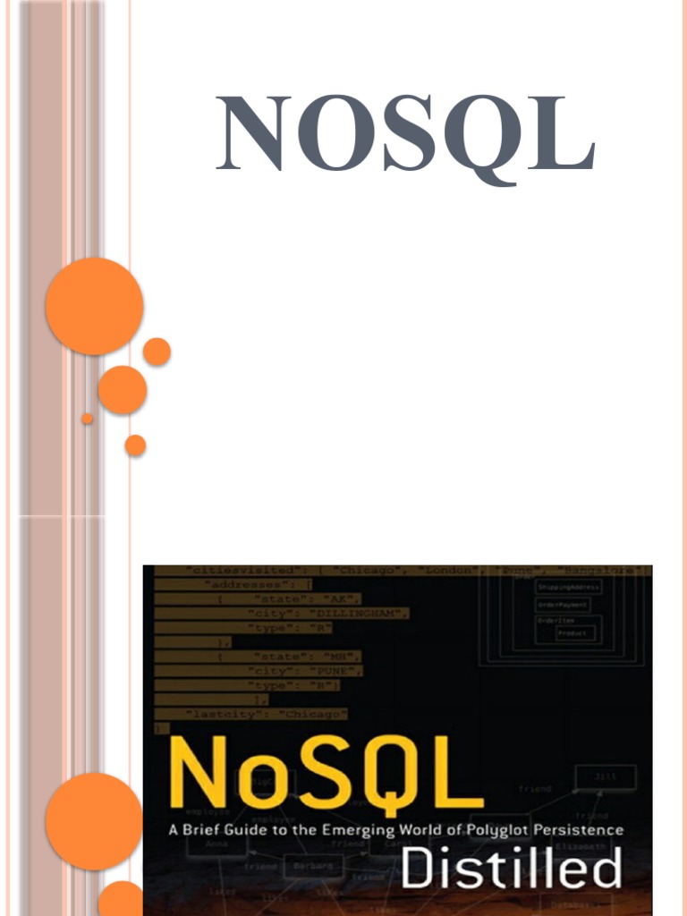 Nosqlmodule 1 | PDF | No Sql | Relational Database