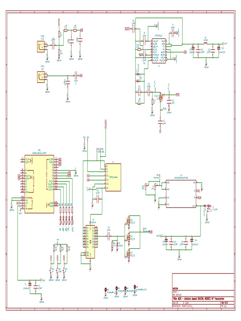 ADX - Arduino Digital Modes HF Transceiver | PDF