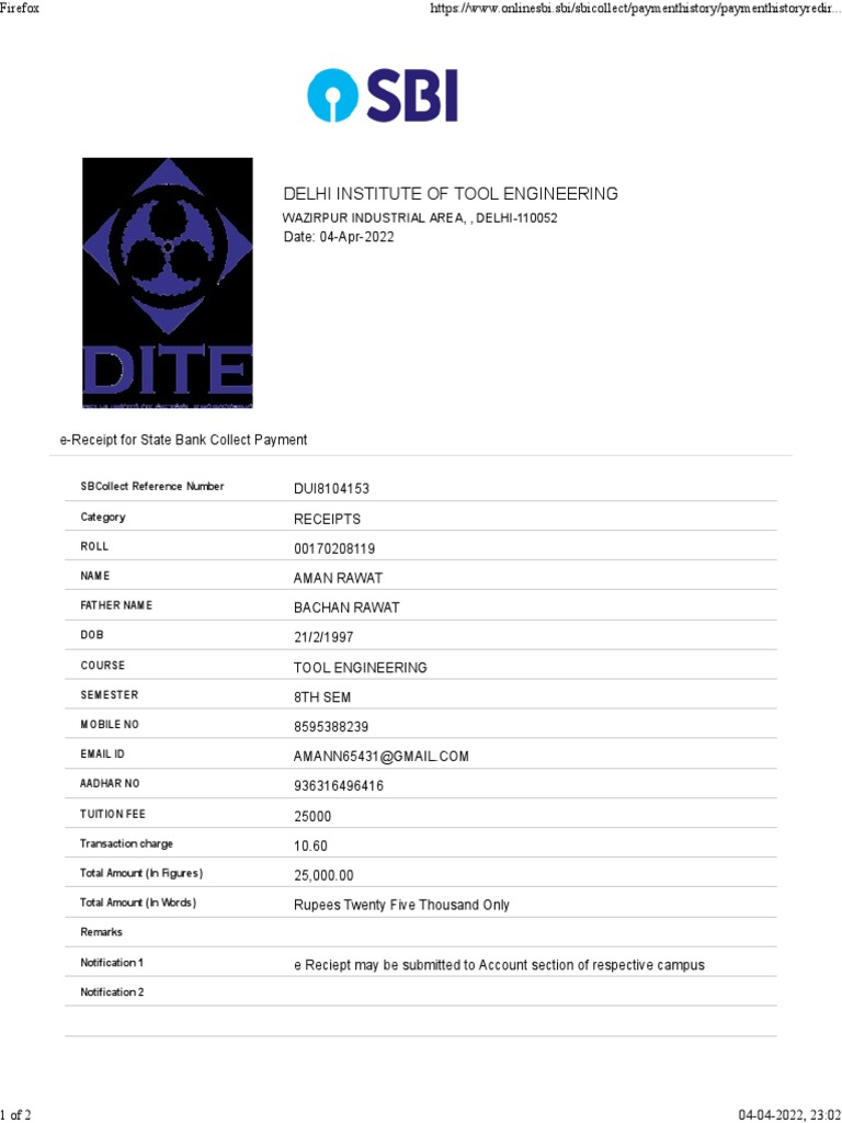 Paymenthistoryredirecturl HTM | PDF