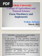 Introduction To Agricultural Machines | PDF | Agricultural Machinery ...