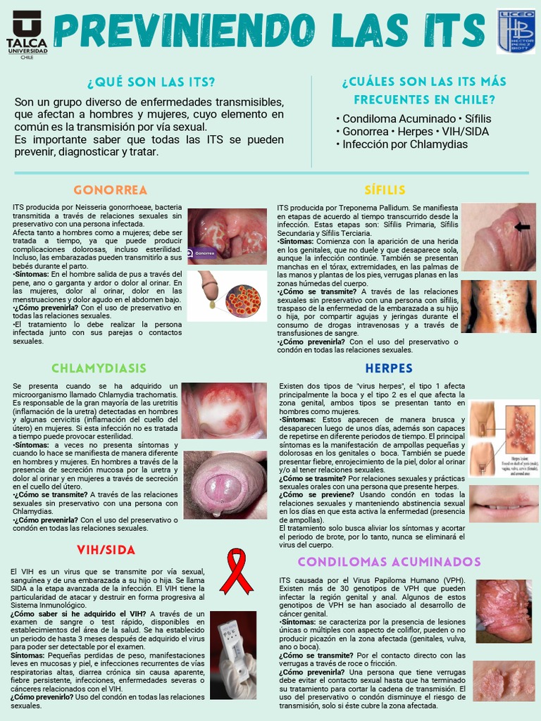 Infografía N°1 - Previniendo Las ITS | Download Free PDF | Infección ...